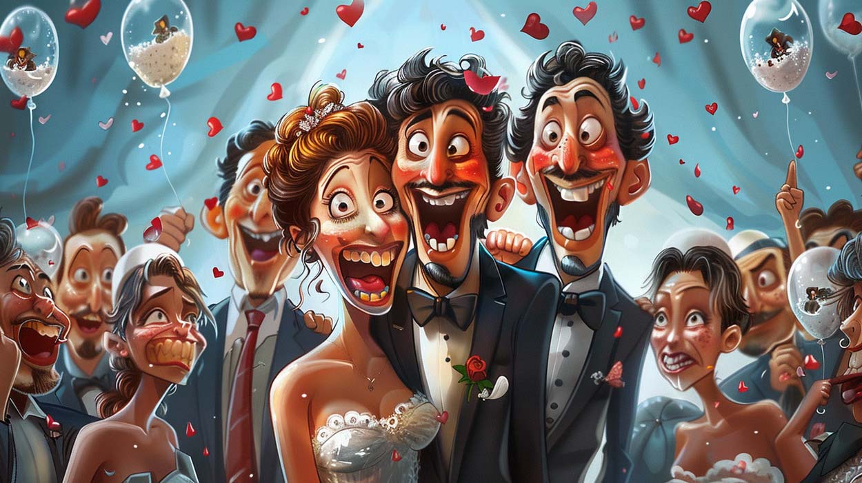 Anniversary Cartoon - The Perfect, Funny Surprise